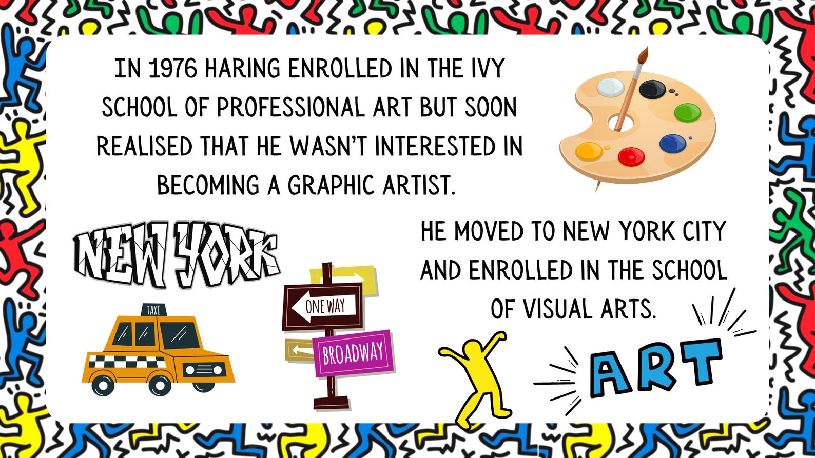 Keith Haring Teaching Resource With Lesson Presentation and Printable ...