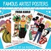 Art Classroom Rules Posters, Primary, Elementary and Middle School Art ...