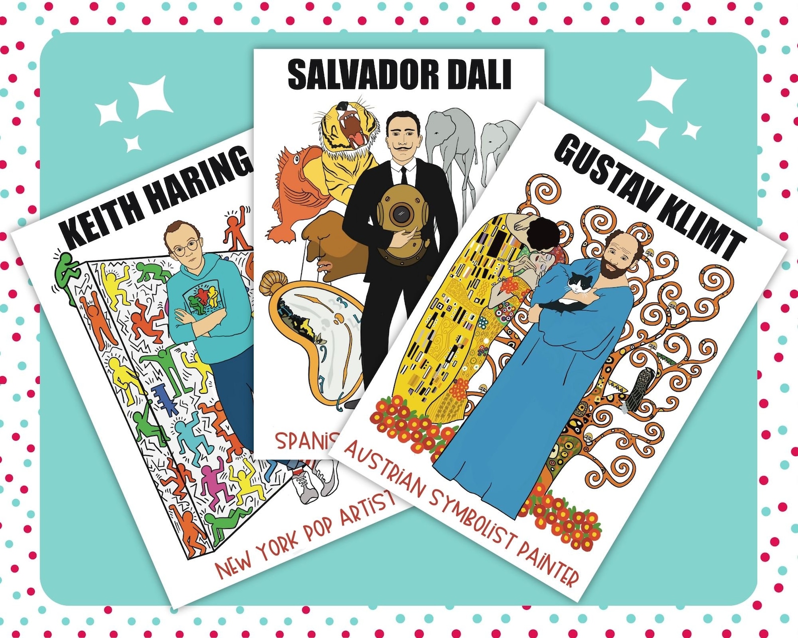 Art Room Posters, Famous Artist Posters Prints for Art Classroom ...