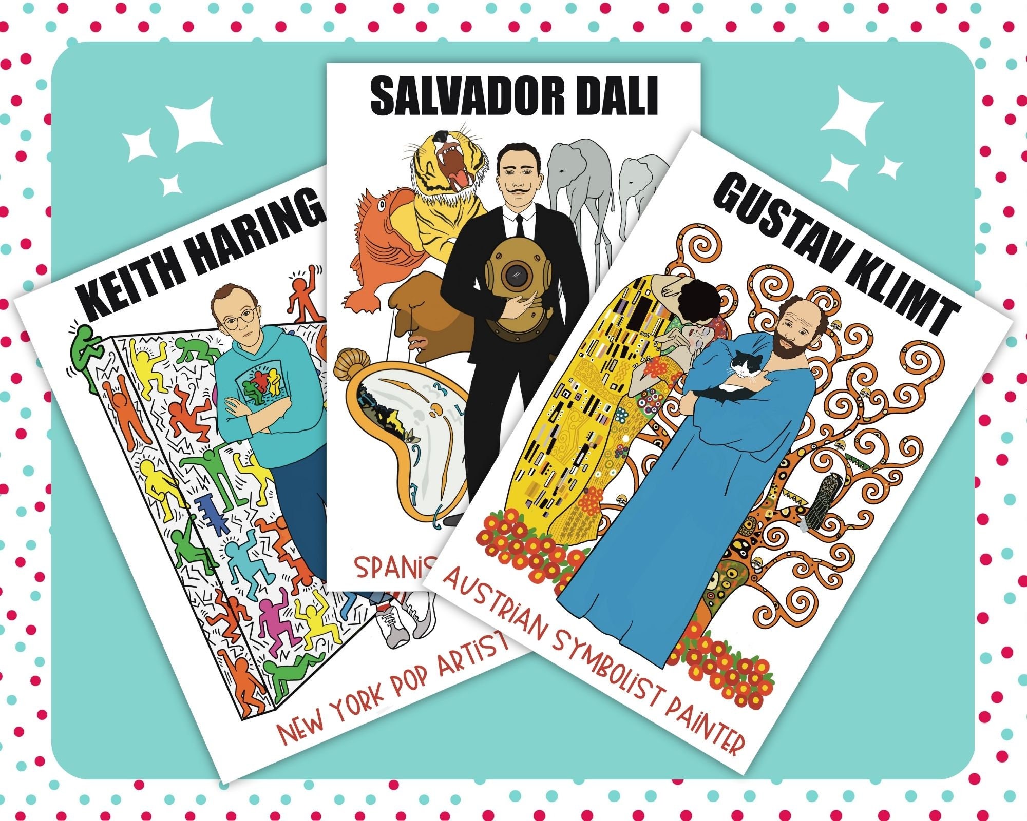 Art Room Posters, Famous Artist Posters Prints for Art Classroom ...