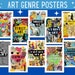 Art Room Posters, Famous Artist Posters Prints for Art Classroom ...