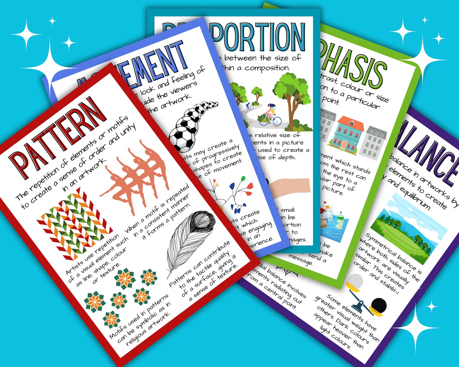 Principles of Design Classroom Posters - Art Classroom Posters ...