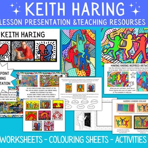 Keith Haring Teaching Resource With Lesson Presentation and Printable ...