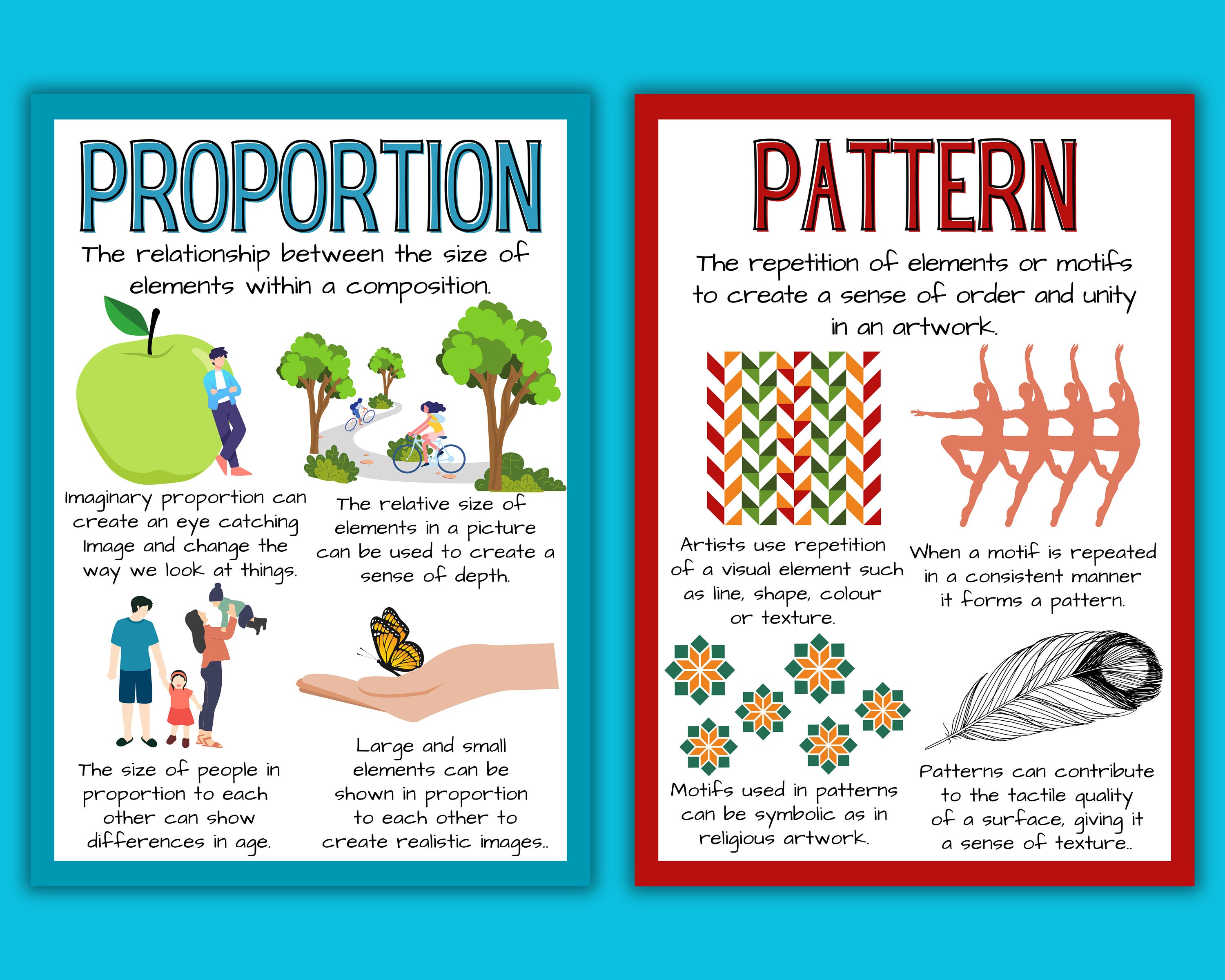 Principles of Design Classroom Posters - Art Classroom Posters ...