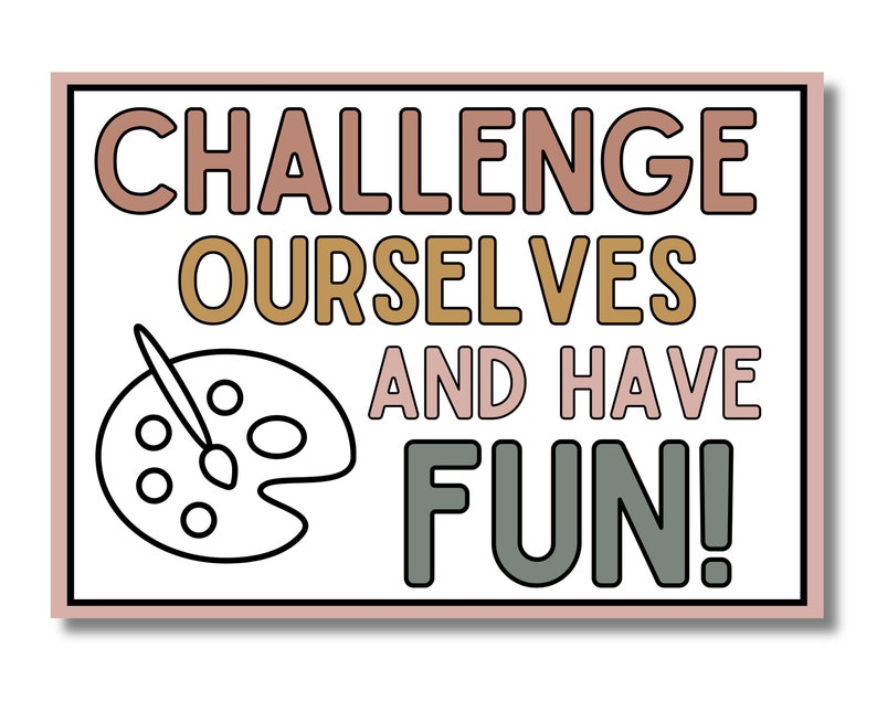 Classroom Rules Display Bundle, Art Classroom Room Rules, Boho Art Room ...