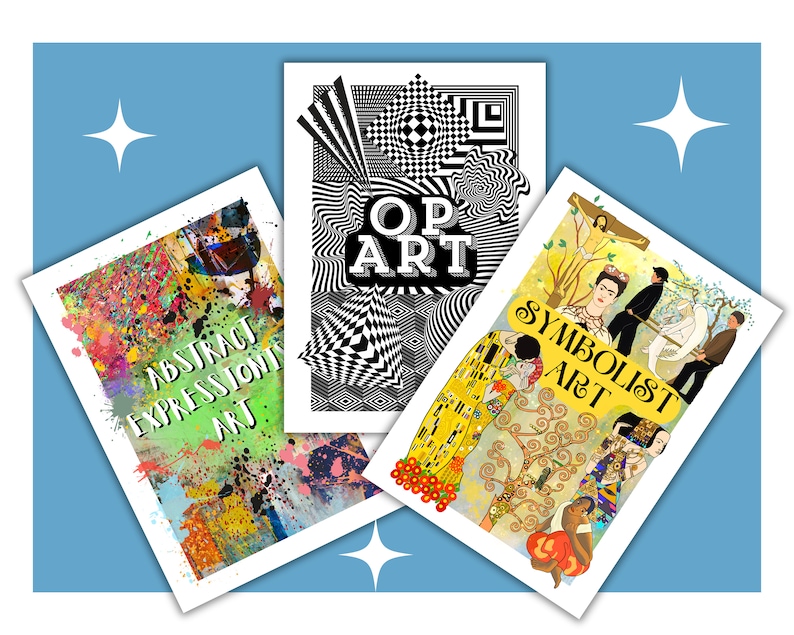 Art Classroom Posters - Art Genre Prints - Art Classroom Decor - 10 ...