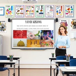 Elements of Art Posters, Art Classroom Decor, Printable Download, Art ...