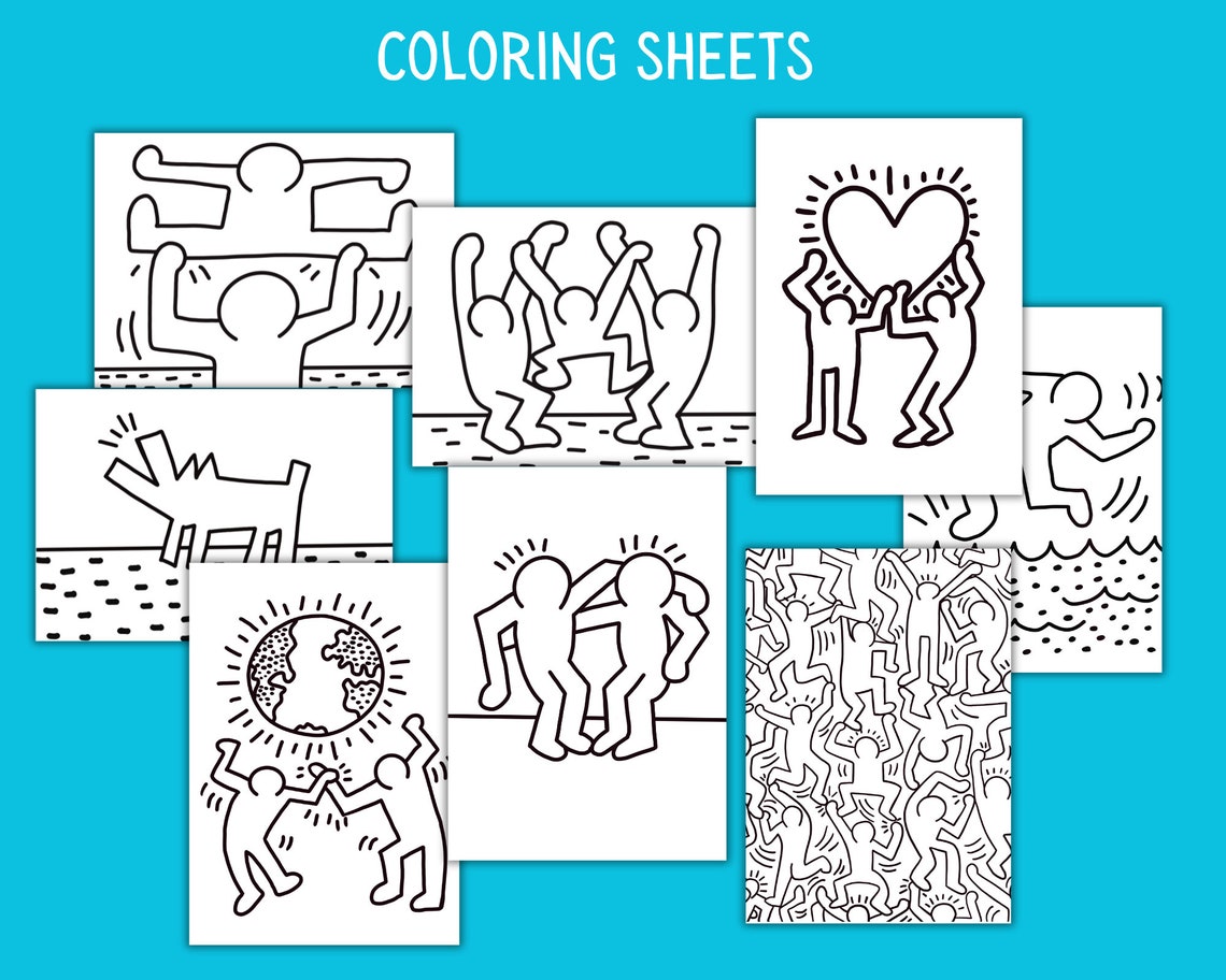 Keith Haring Teaching Resource With Lesson Presentation and Printable ...