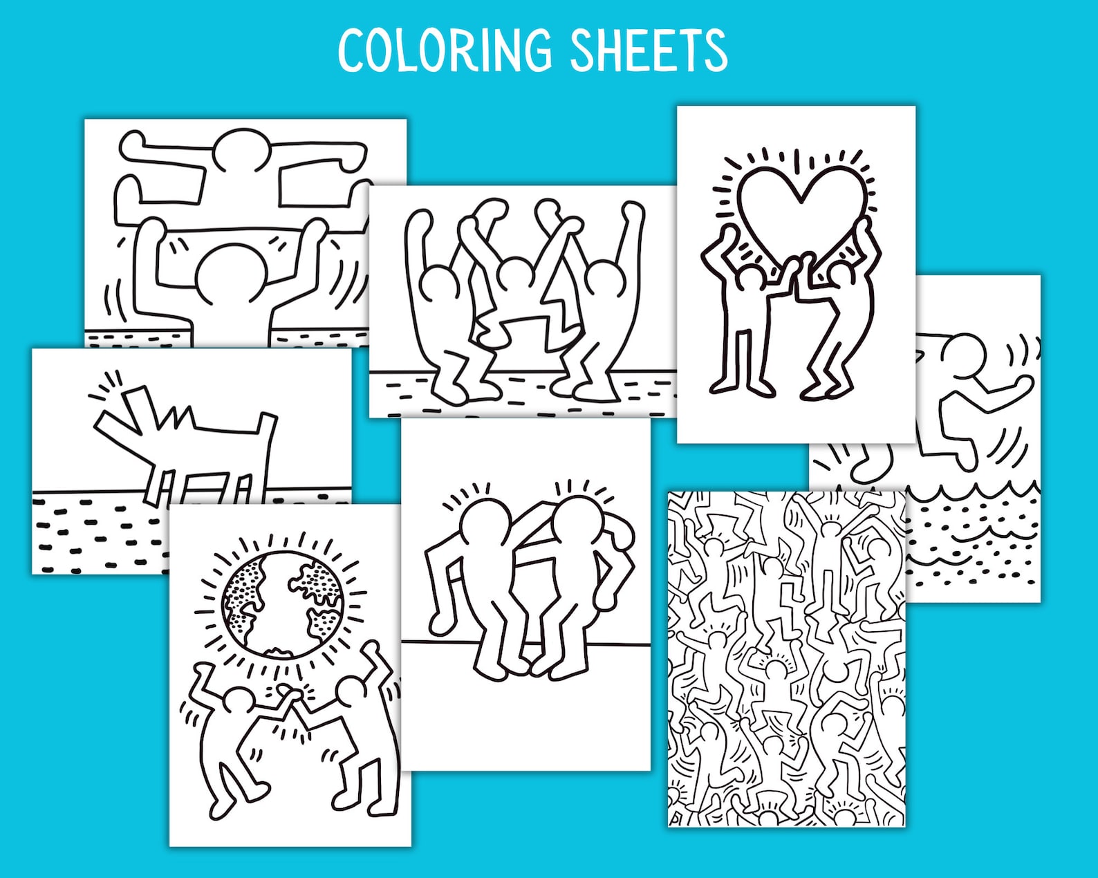 Keith Haring Teaching Resource With Lesson Presentation and Printable ...