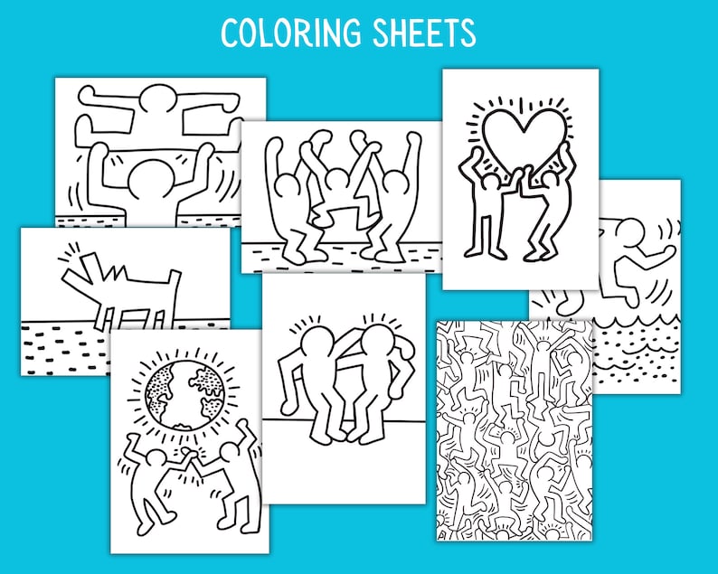 Keith Haring Teaching Resource With Lesson Presentation and Printable ...