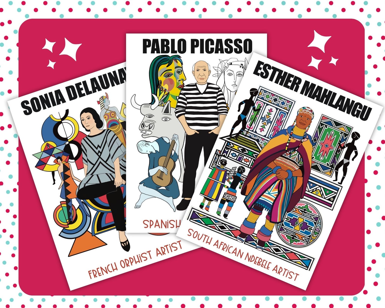 Art Room Posters, Famous Artist Posters Prints for Art Classroom ...