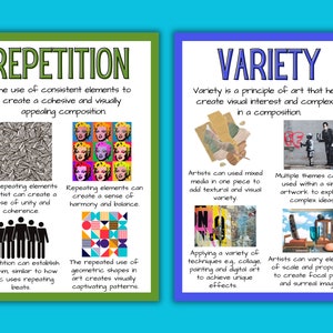 Principles of Design Classroom Posters - Art Classroom Posters ...