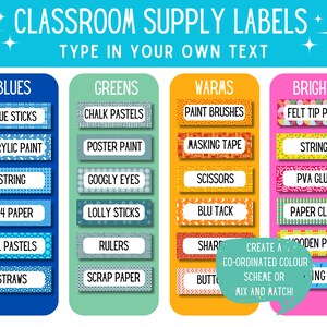 Art Classroom Bundle, Art Classroom Decor Bundle, Art Classroom Posters ...