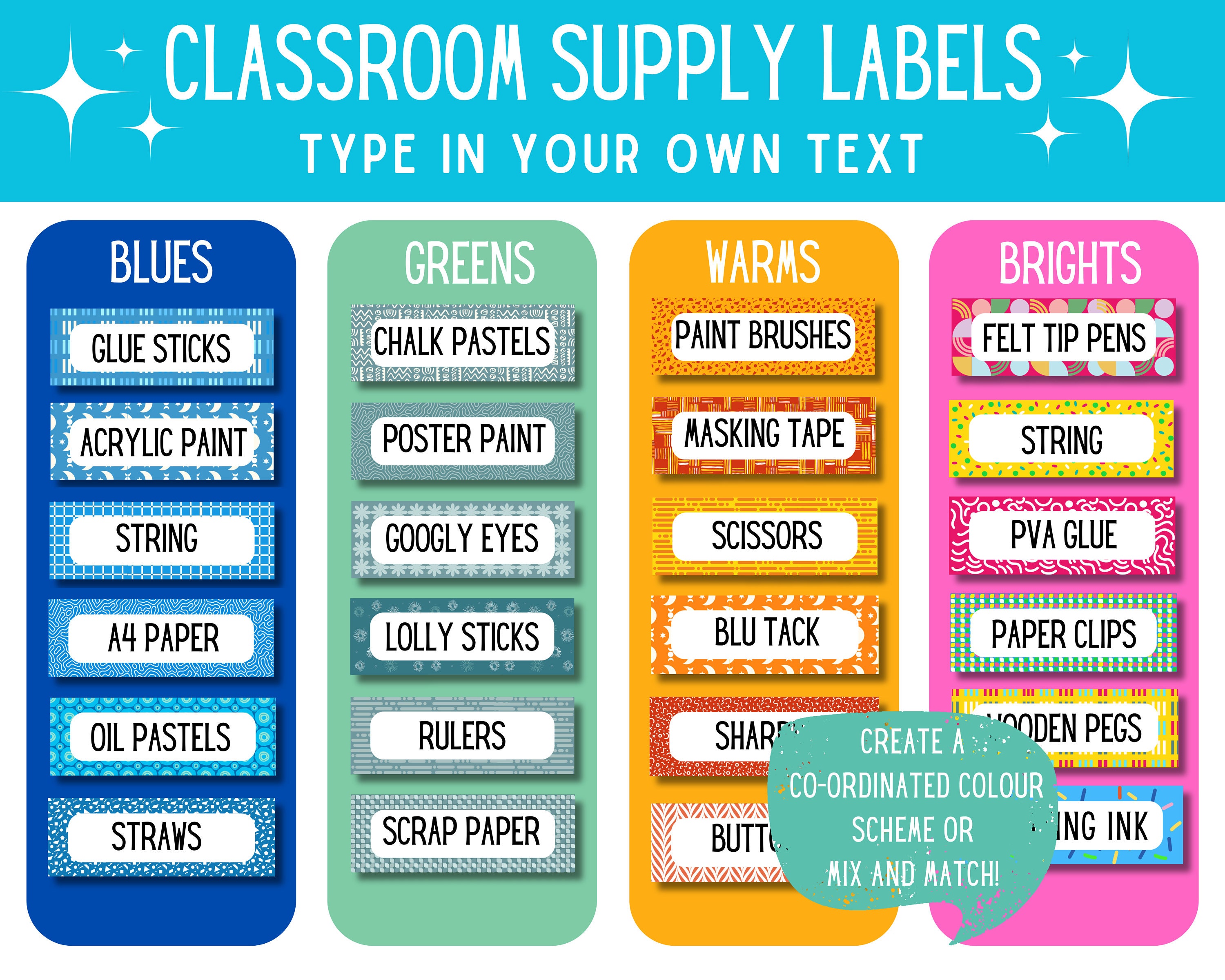 Art Classroom Bundle, Art Classroom Decor Bundle, Art Classroom Posters ...