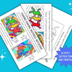 Keith Haring Teaching Resource With Lesson Presentation and Printable ...