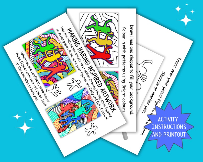 Keith Haring Teaching Resource With Lesson Presentation and Printable ...