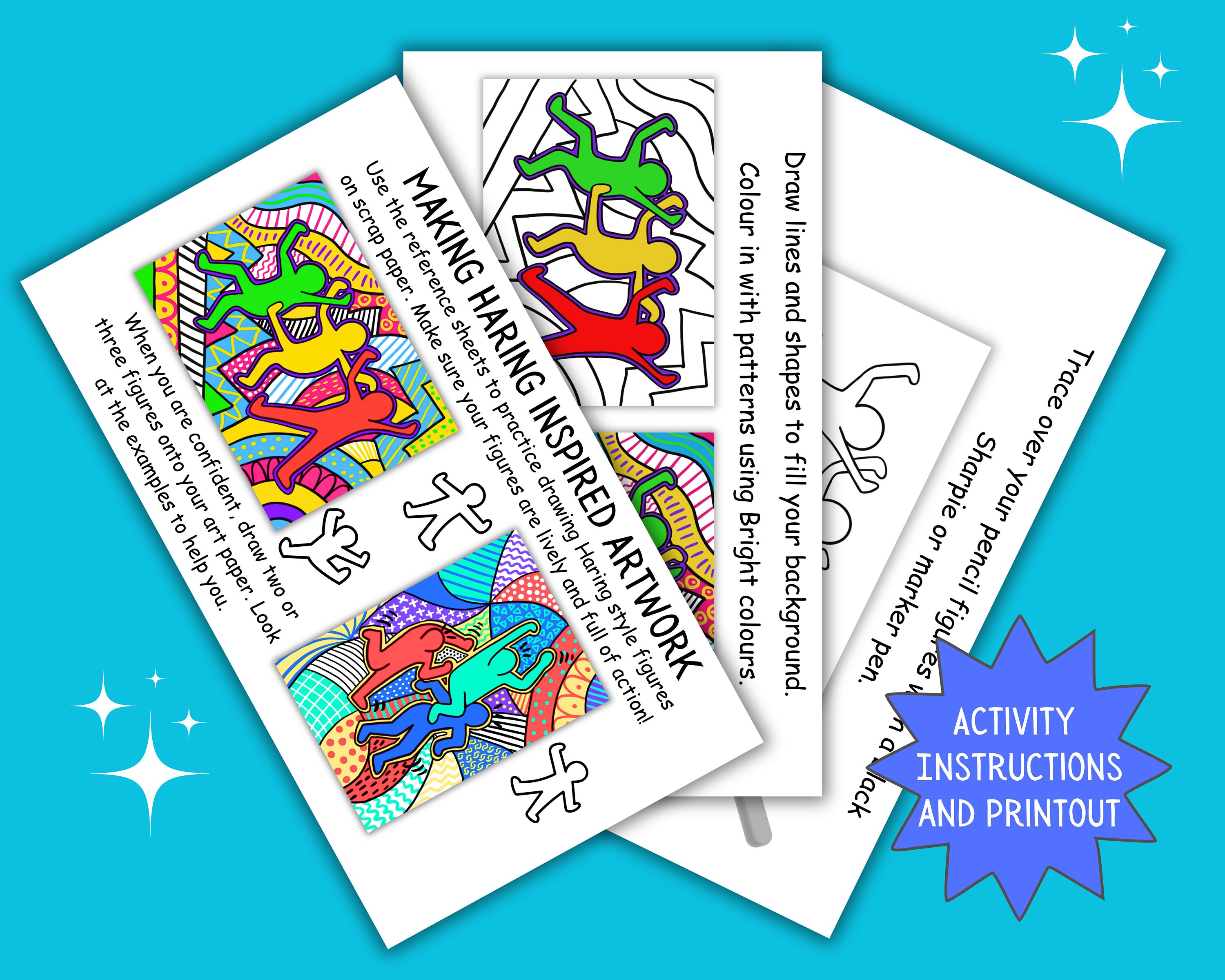 Keith Haring Teaching Resource With Lesson Presentation and Printable ...