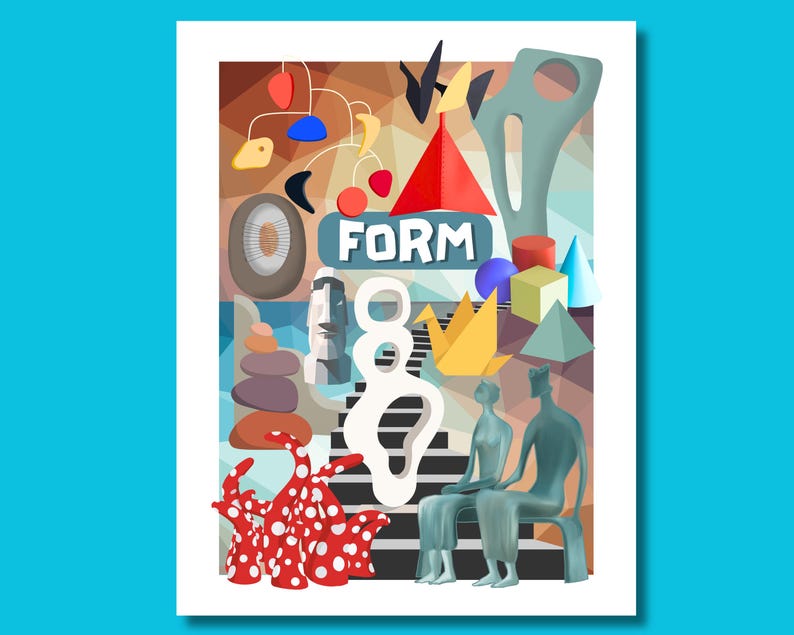 Elements of Art Posters - Etsy