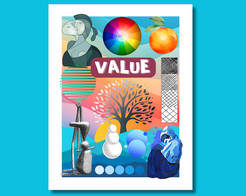 Elements of Art Posters - Etsy