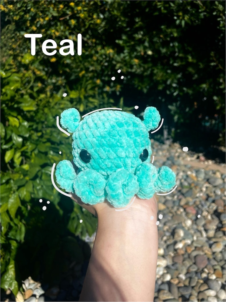Mini Flapjack/dumbo Octopus Crochet Plushie - Etsy