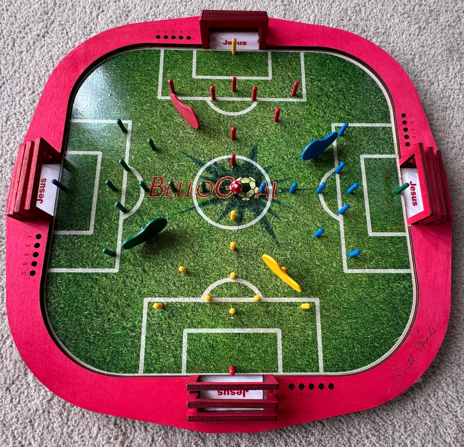 Bellogoal, Soccer, Board Game, Wooden - Etsy