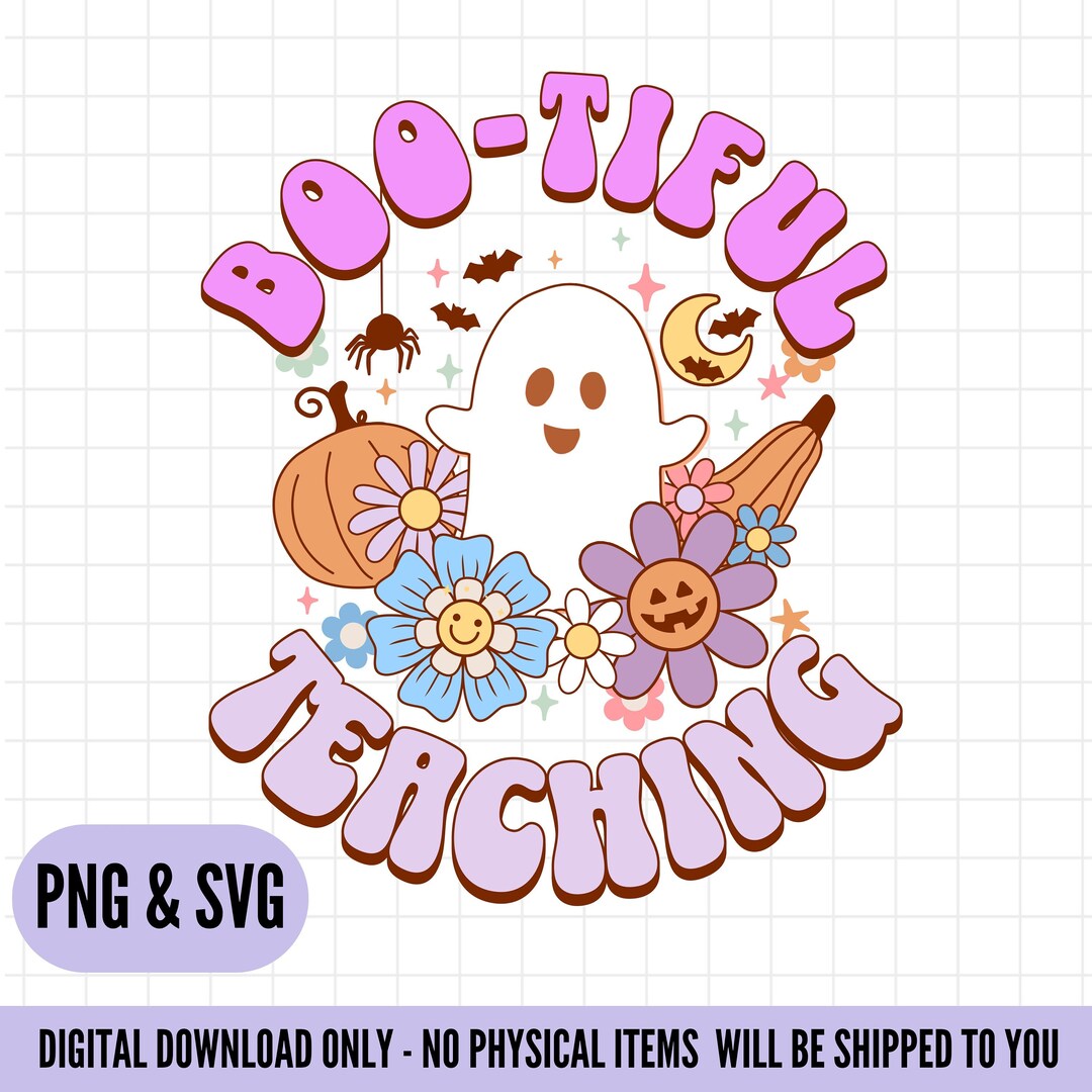 Bootiful Teacher Svg, Teacher Appreciation Gift, Preschool Teacher Svg, Halloween Teacher Svg ...