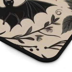 Cottagecore Bat Desk Mat: Spooky Goth Home Decor - Etsy