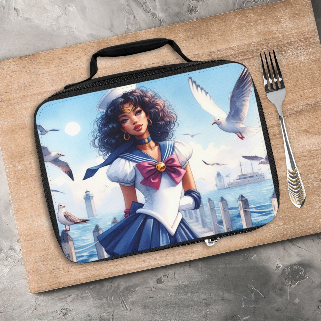 Sailor Anime Girl Lunchbox, Custom Design, Unique Gifts, Anime Inspired ...
