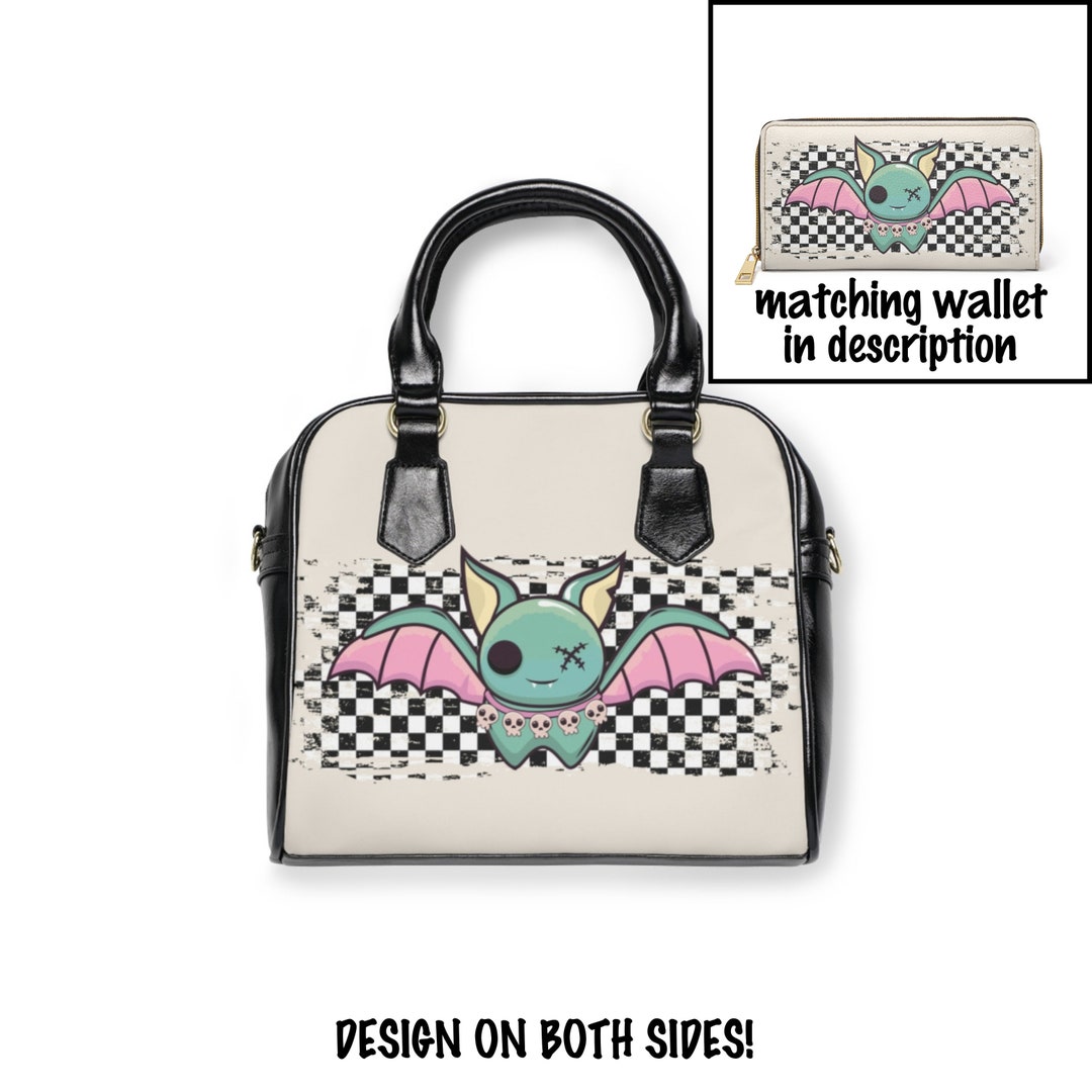Cute Spooky Bat Purse, Goth Bag, Handbags, Bat Purse, Dark Academia ...