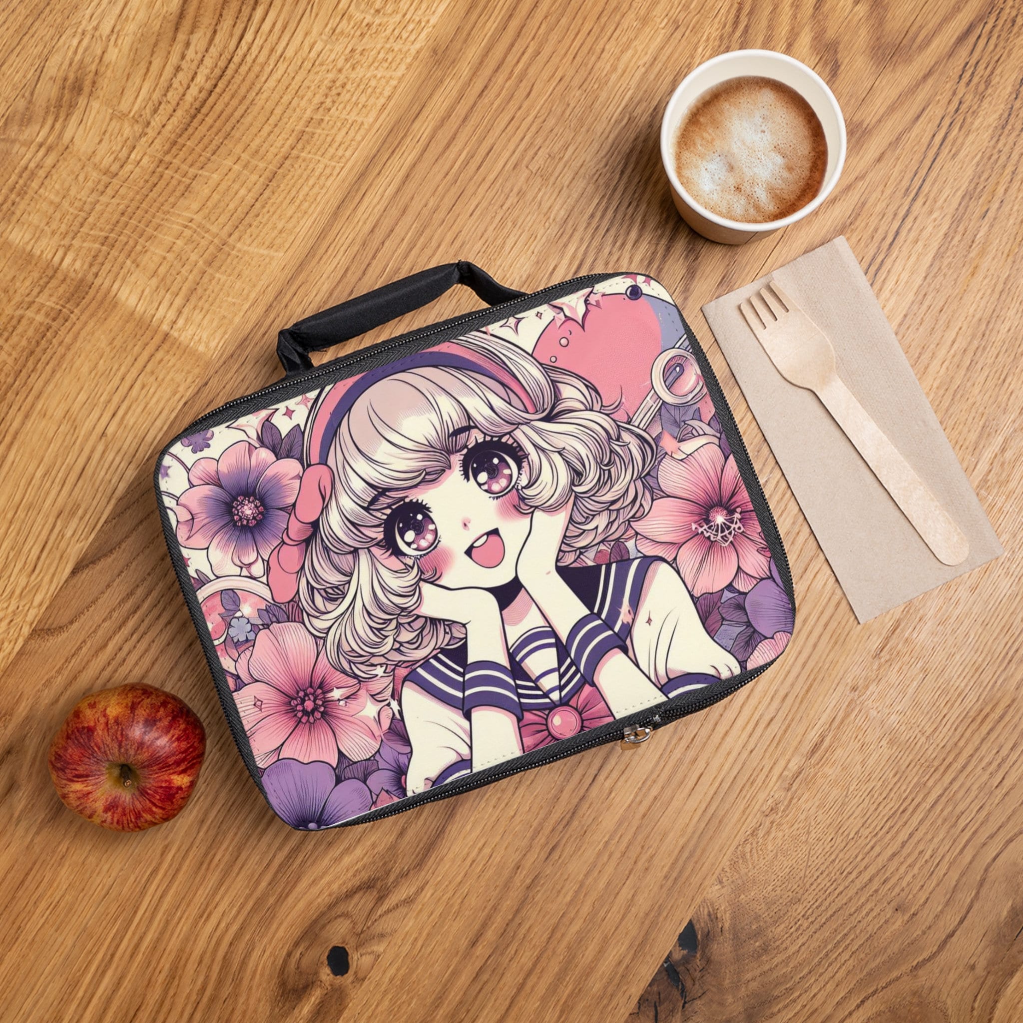 Sailor Anime Girl, Insulated Lunchbag, Cute Anime Lunchbox, Nautical ...
