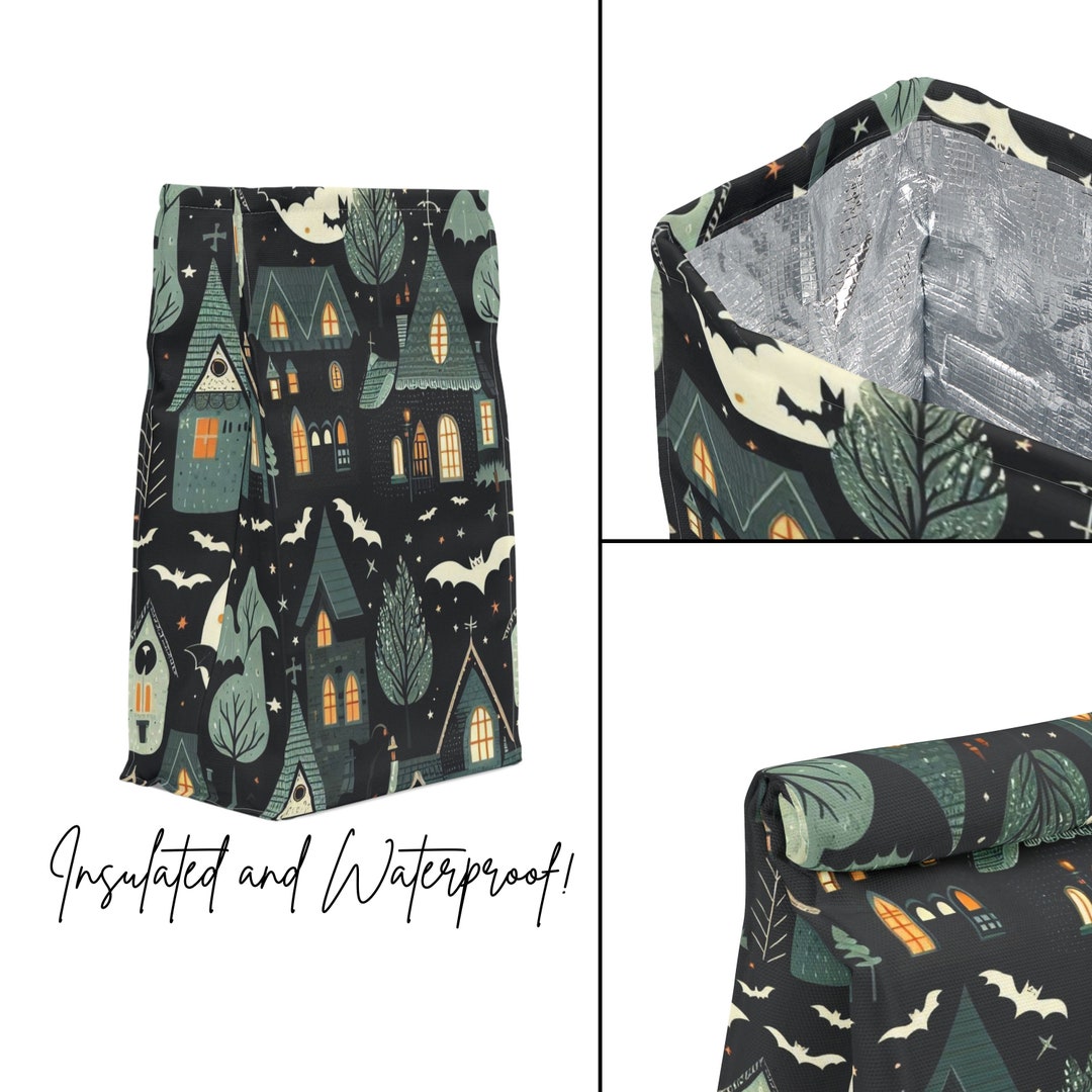 Spooky Town Goth Lunch Box, Dark Academia Accessories, Cottagecore Boho ...