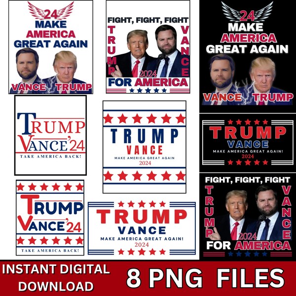 Trump Vance Svg - Etsy