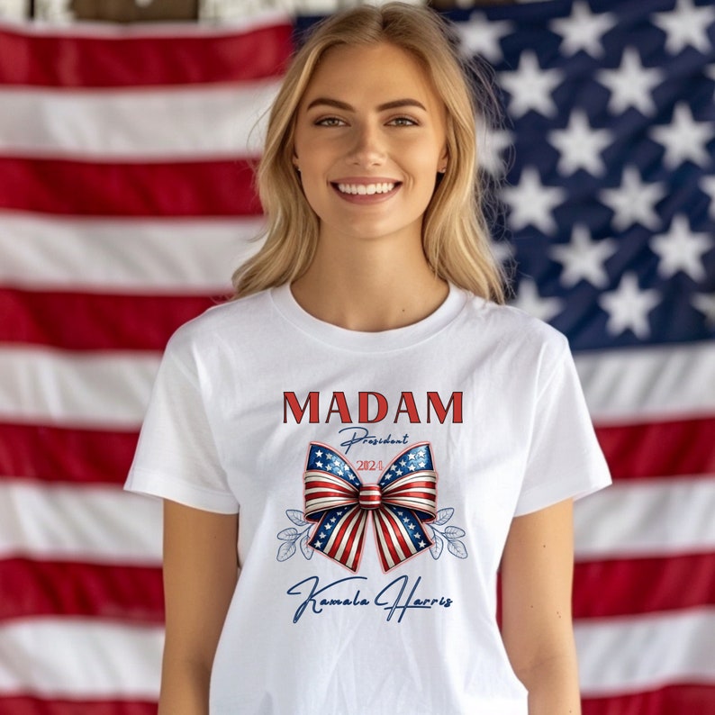 Kamala Harris PNG 2024 Bundle for Girls Bow Harris for President Design ...