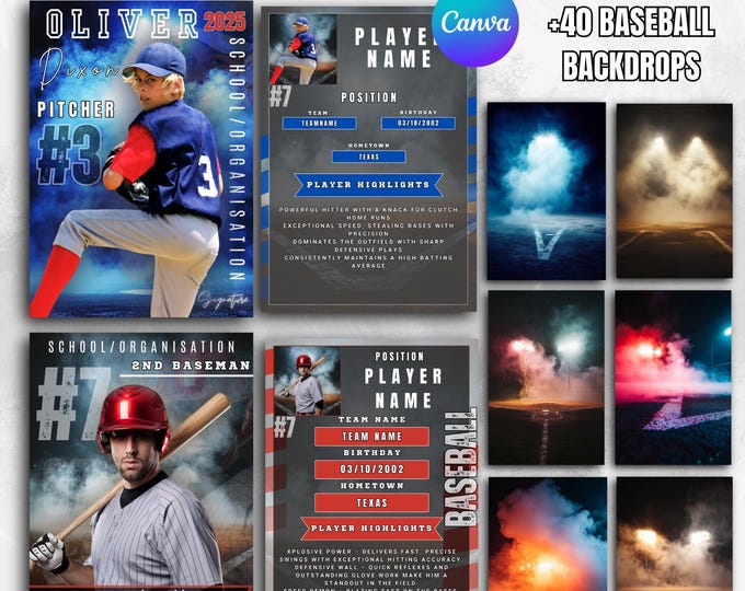 MLB Hall of Fame Baseball Card Poster - Art Print - HOF Collection - Etsy