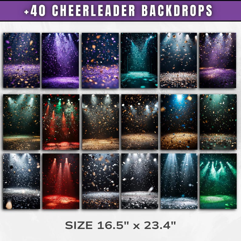 Cheerleading Editable Poster Template | Senior Cheer Team Banner Canva ...