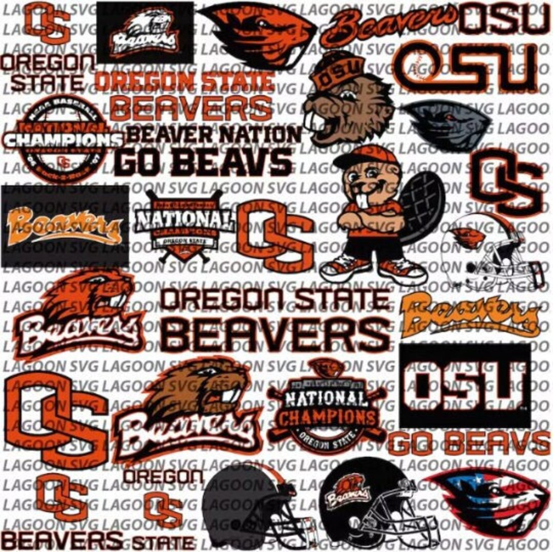 Oregon State University SVG, Beavers SVG, College, Athletics, Football ...