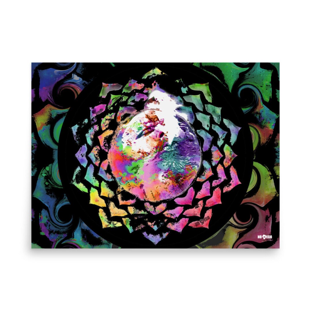 Smoking Sadu Chakra Poster - Etsy