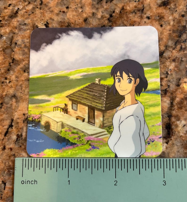 Howl Vinyl Sticker | Studio Ghibli Fan Art | Anime Art | 3 by 3 Inches ...