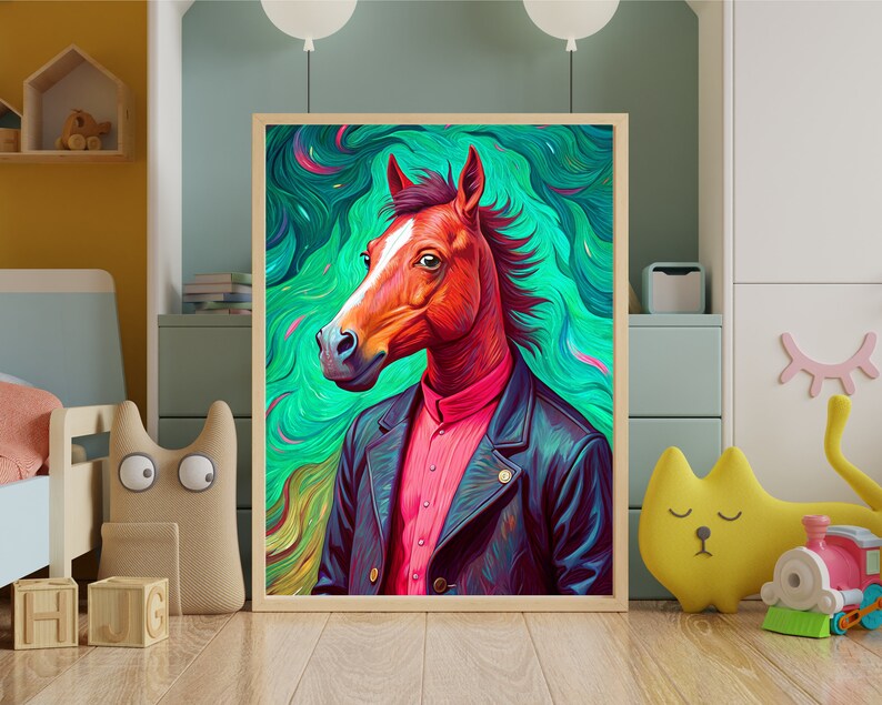 Bojack Horseman Posters 12 Room Decor Cute digital Posters Printiable ...