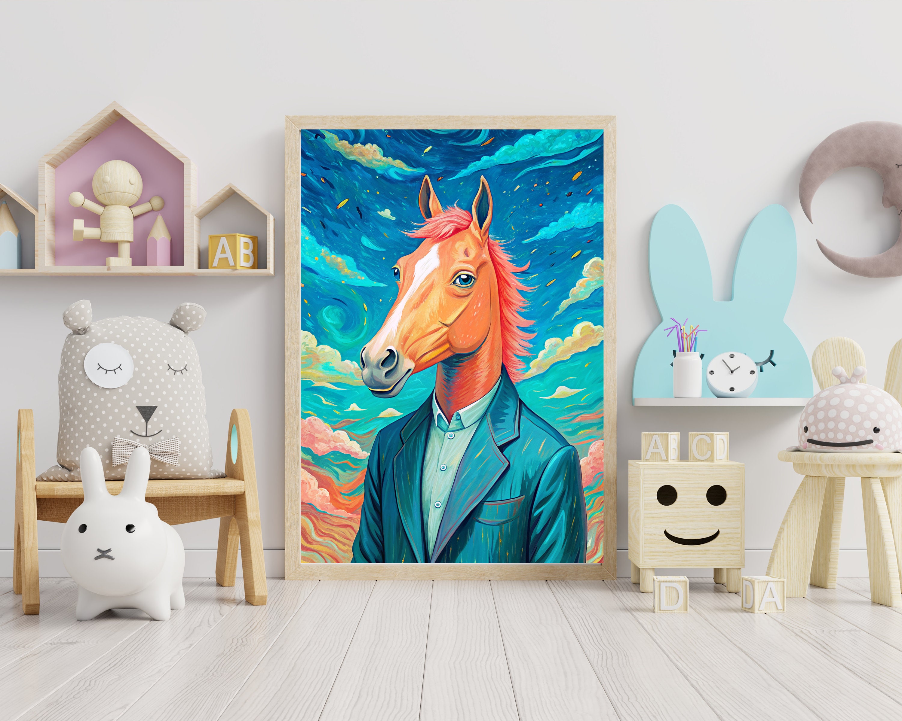 Bojack Horseman Posters 12 Room Decor Cute digital Posters Printiable ...