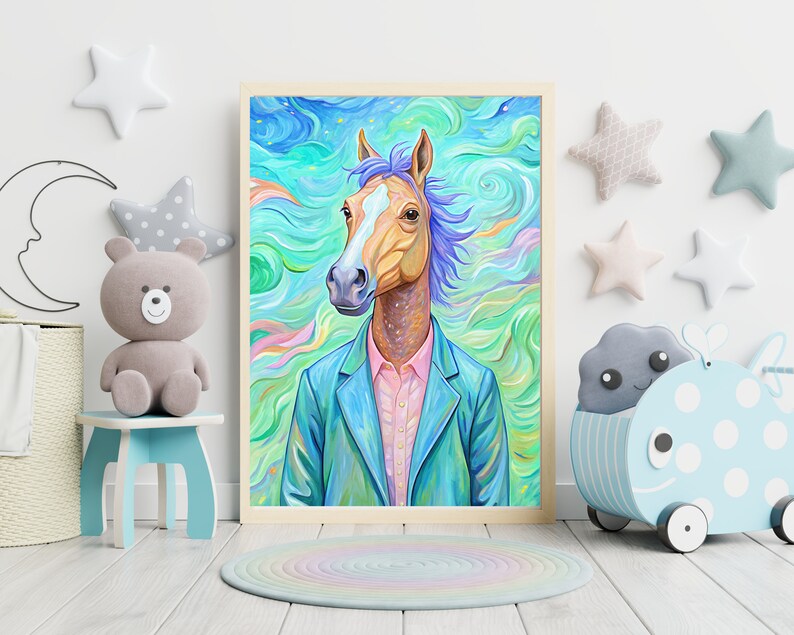 Bojack Horseman Posters 12 Room Decor Cute digital Posters Printiable ...