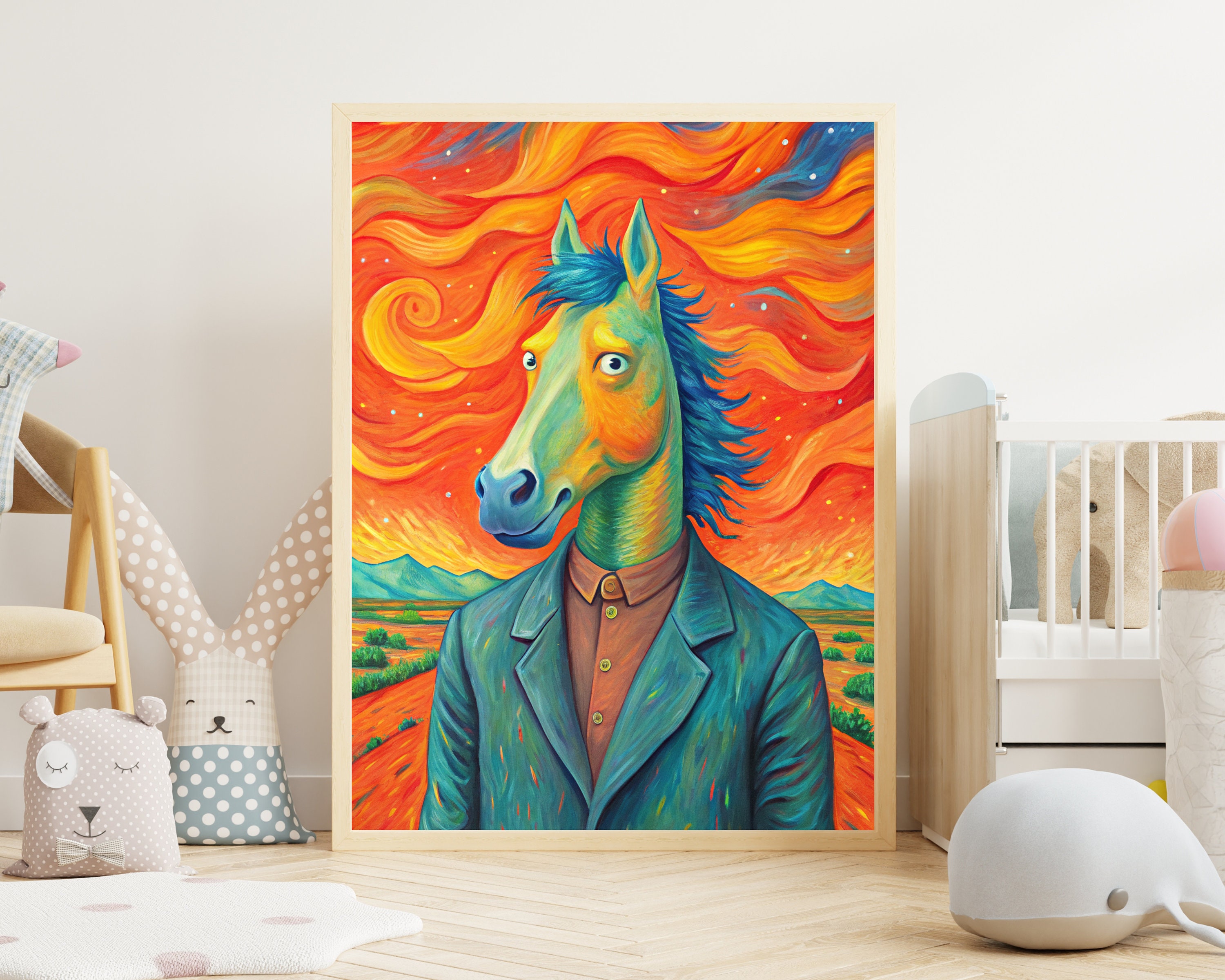 Bojack Horseman Posters 12 Room Decor Cute digital Posters Printiable ...