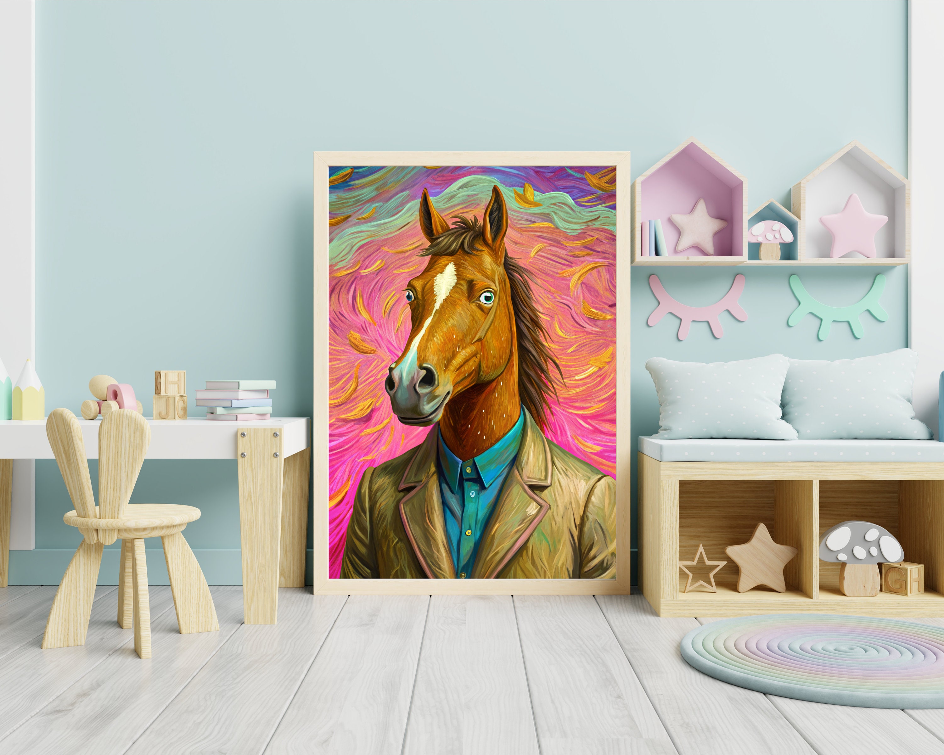 Bojack Horseman Posters 12 Room Decor Cute digital Posters Printiable ...