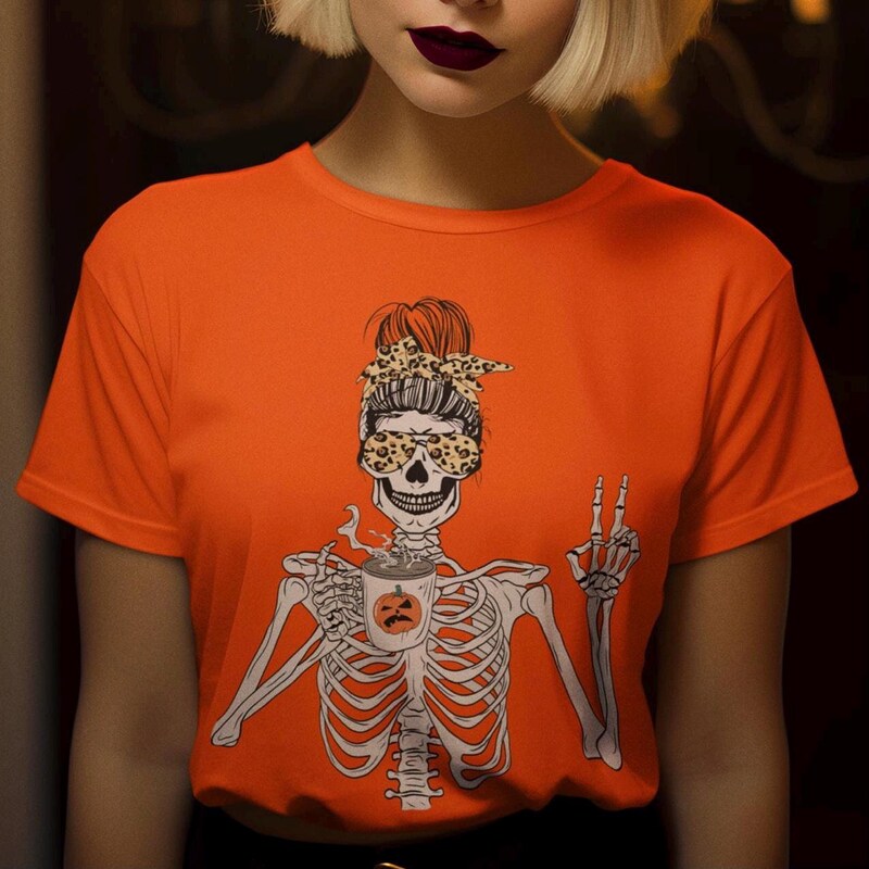 Skeleton Tee - Etsy