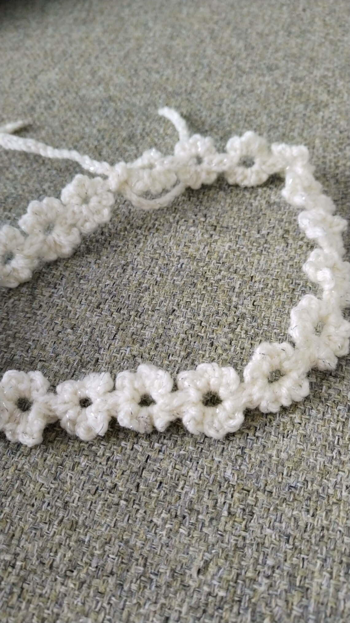 Lesserafim Sakura Inspired Crochet Flower Headband - Etsy UK