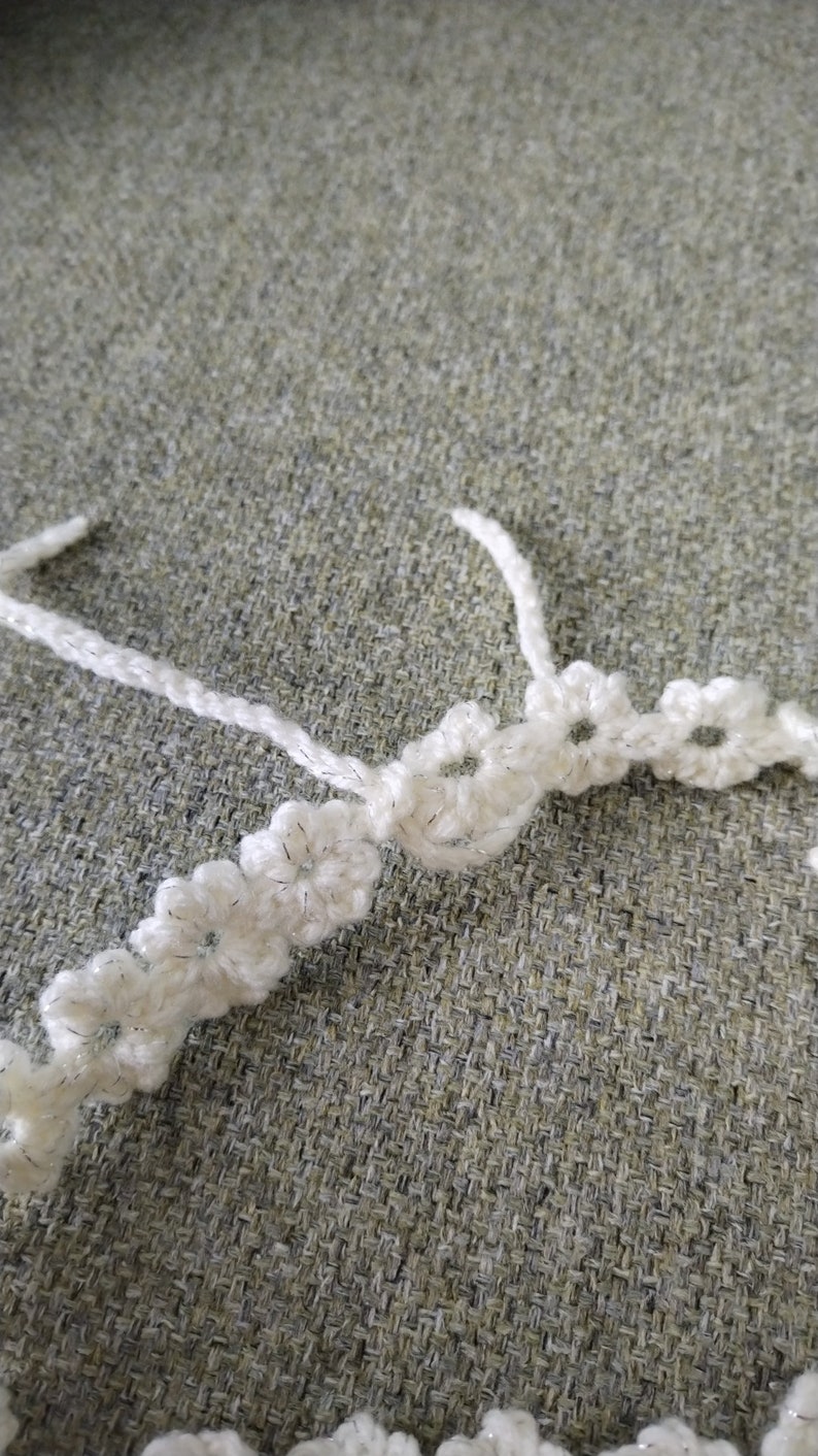 Lesserafim Sakura Inspired Crochet Flower Headband - Etsy UK