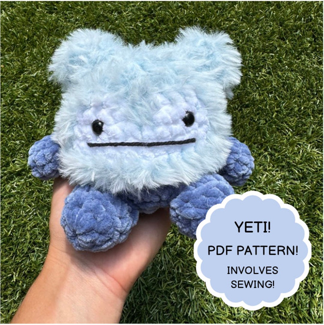 Yeti PDF Crochet PATTERN - Etsy