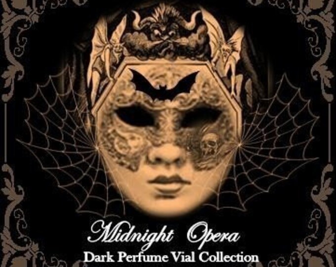 MIDNIGHT OPERA Perfume Oil Collection Set of 5 Glass Vials - Etsy