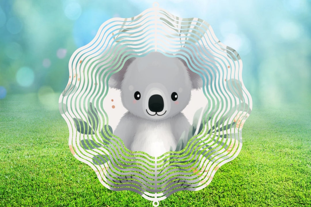 Baby Koala Sublimation Design for Wind Spinners - Etsy
