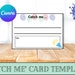 Catch Me Card Template, Instant Download Template, Classroom Resource ...